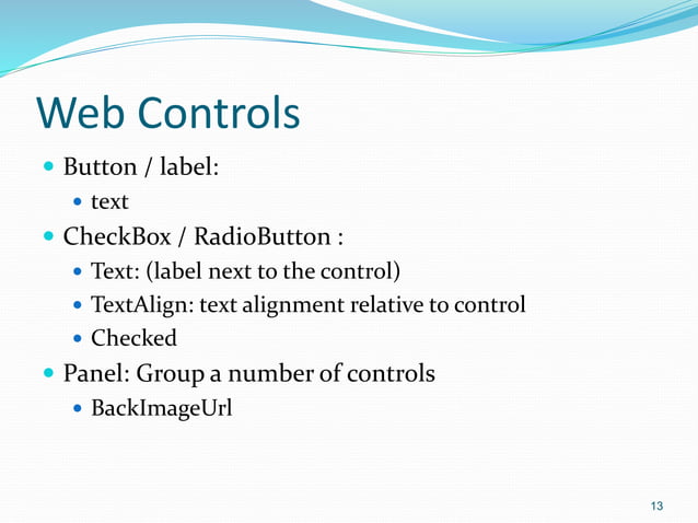Controls | PPT