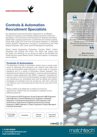Matchtech\'s Automation Team | PDF