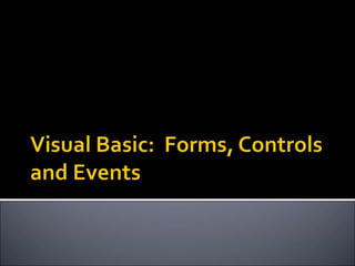 Controls events | PPTX