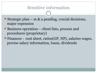 Controls in information system | PPT