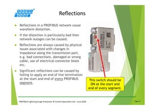 PROFIBUS lightning surge protection - Peter Thomas, CSL - 10 june 2020 ...