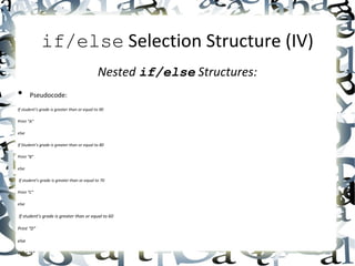 Control Statement I | PPT