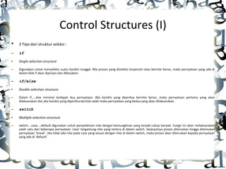 Control Statement I | PPT