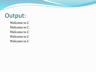 Control Statement IN C.pptx