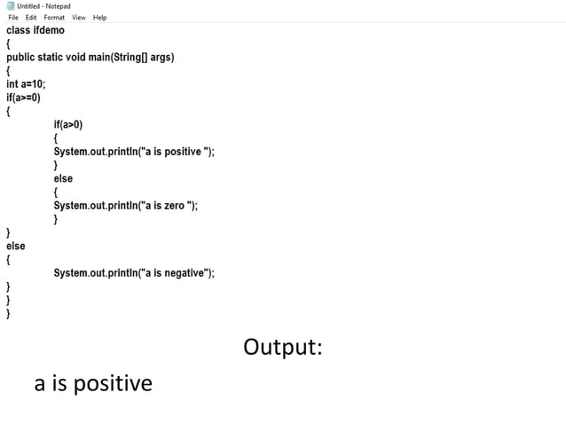 Control statements in java | PPTX | Programming Languages | Computing