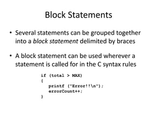 Control statements anil | PPT