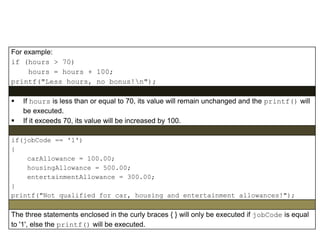 Control statements anil | PPT