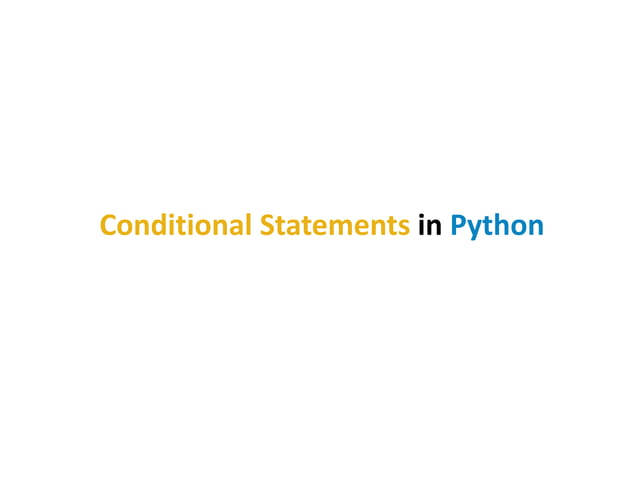 Control_Statements_in_Python.pptx | Programming Languages | Computing