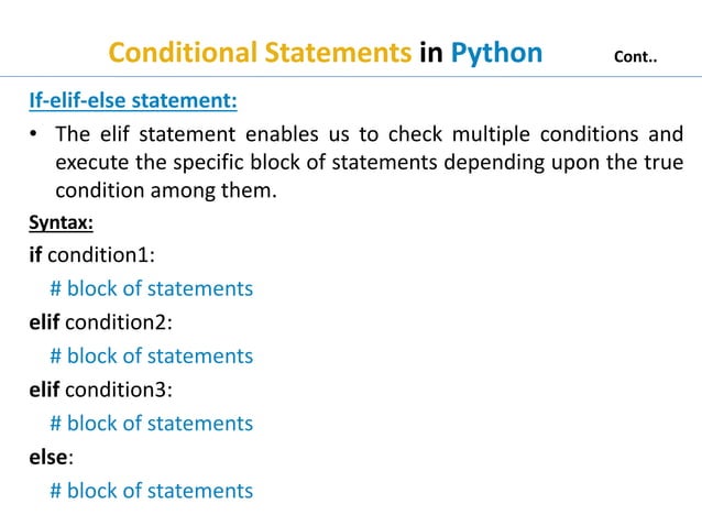 Control_Statements_in_Python.pptx | Programming Languages | Computing