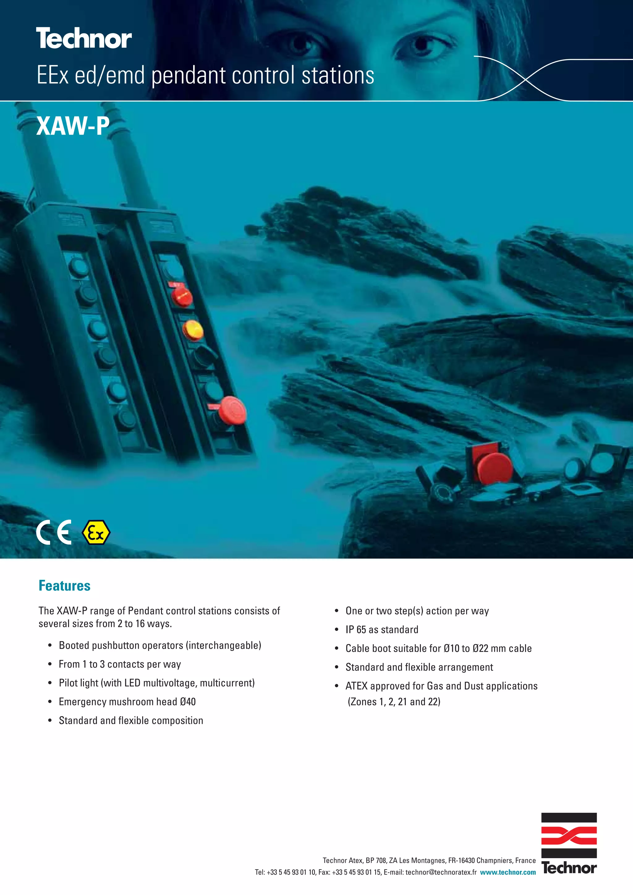 Control Stations - Hazardous Area - Technor XAWP | PDF