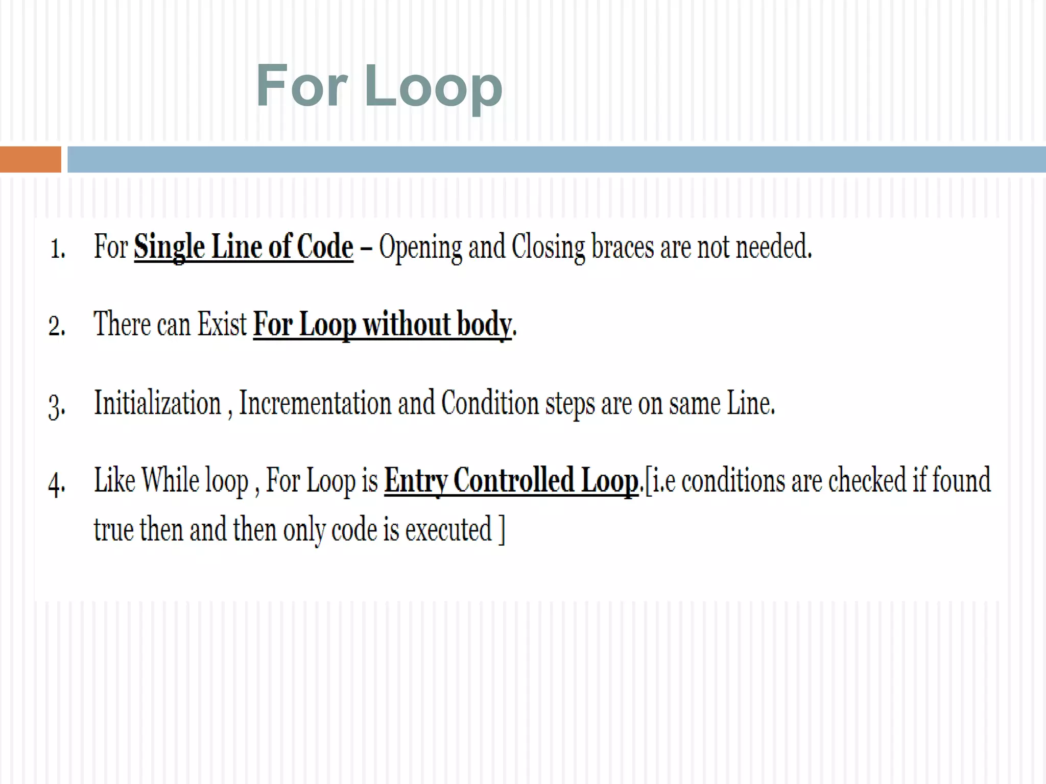 Control statments in c | PPT | Programming Languages | Computing