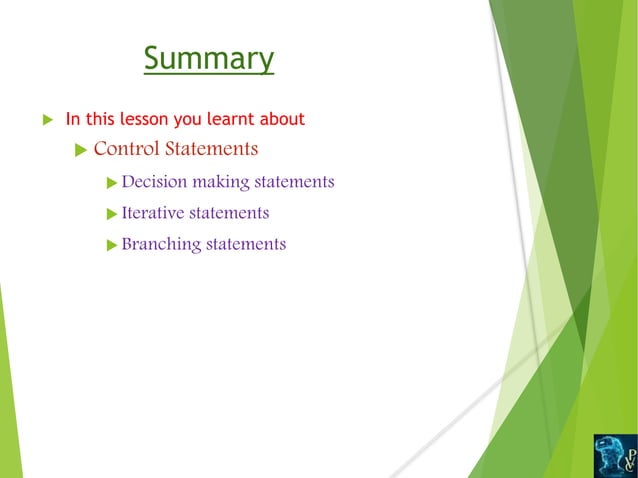Control statements in java | PPT