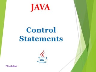Control statements in java | PPT