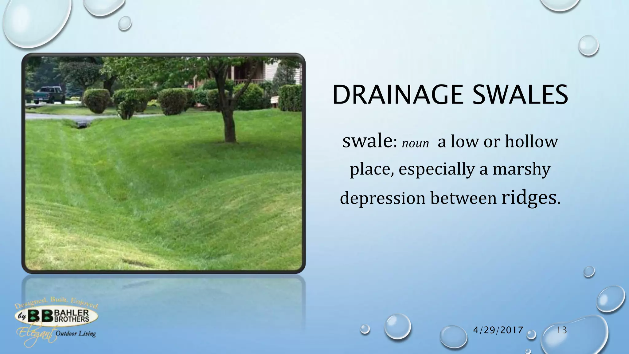 Control storm water run off with lake-wise landscaping | PPT