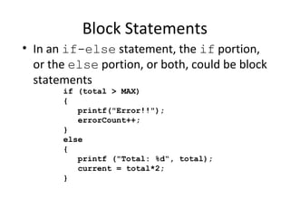 Control structure | PPT