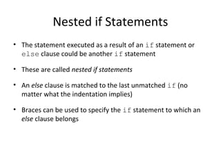 Control structure | PPT