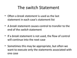 Control structure | PPT