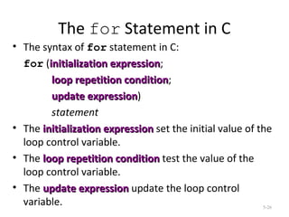 Control structure | PPT
