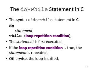 Control structure | PPT