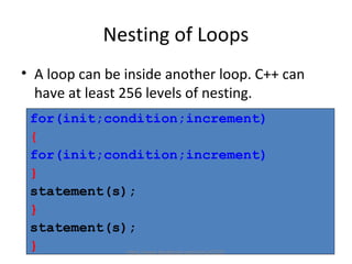 Control structure C++ | PPT