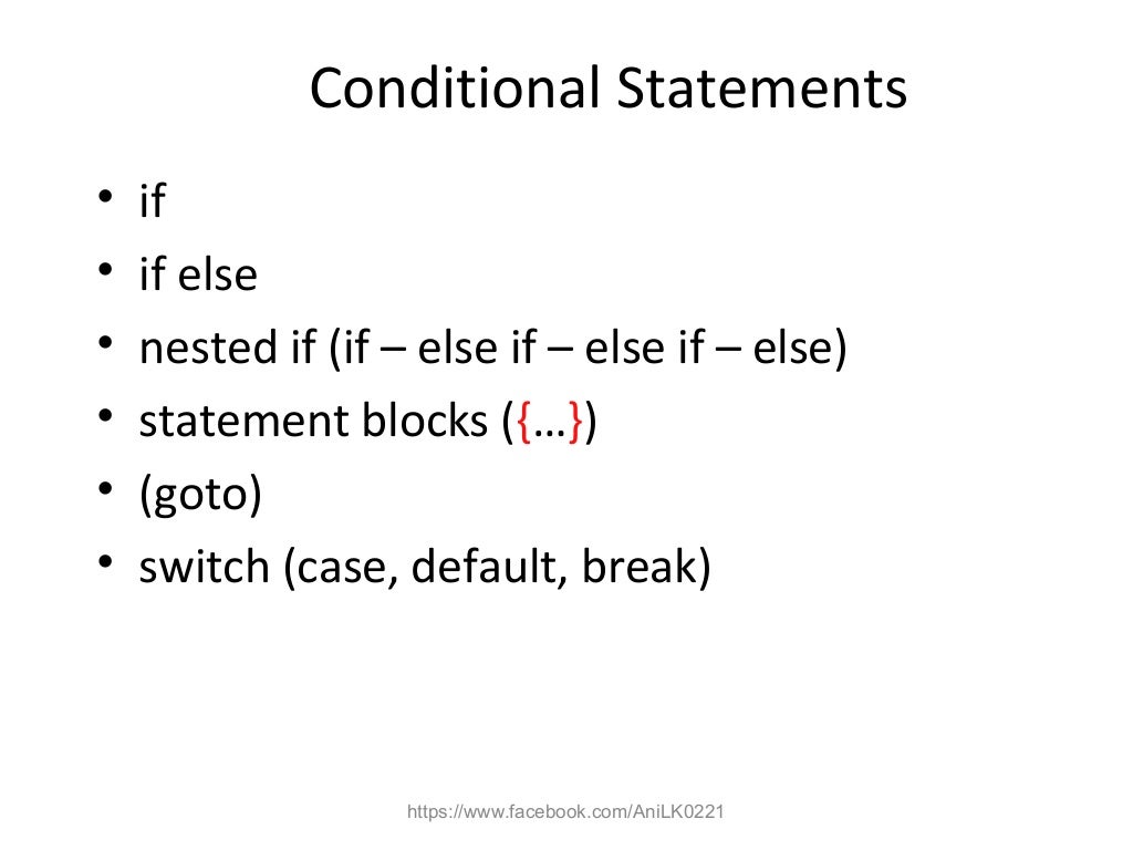 Control structure C++ Control structure C++
