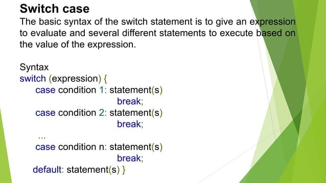 Control Structure in JavaScript (1).pptx | Web Development | Internet