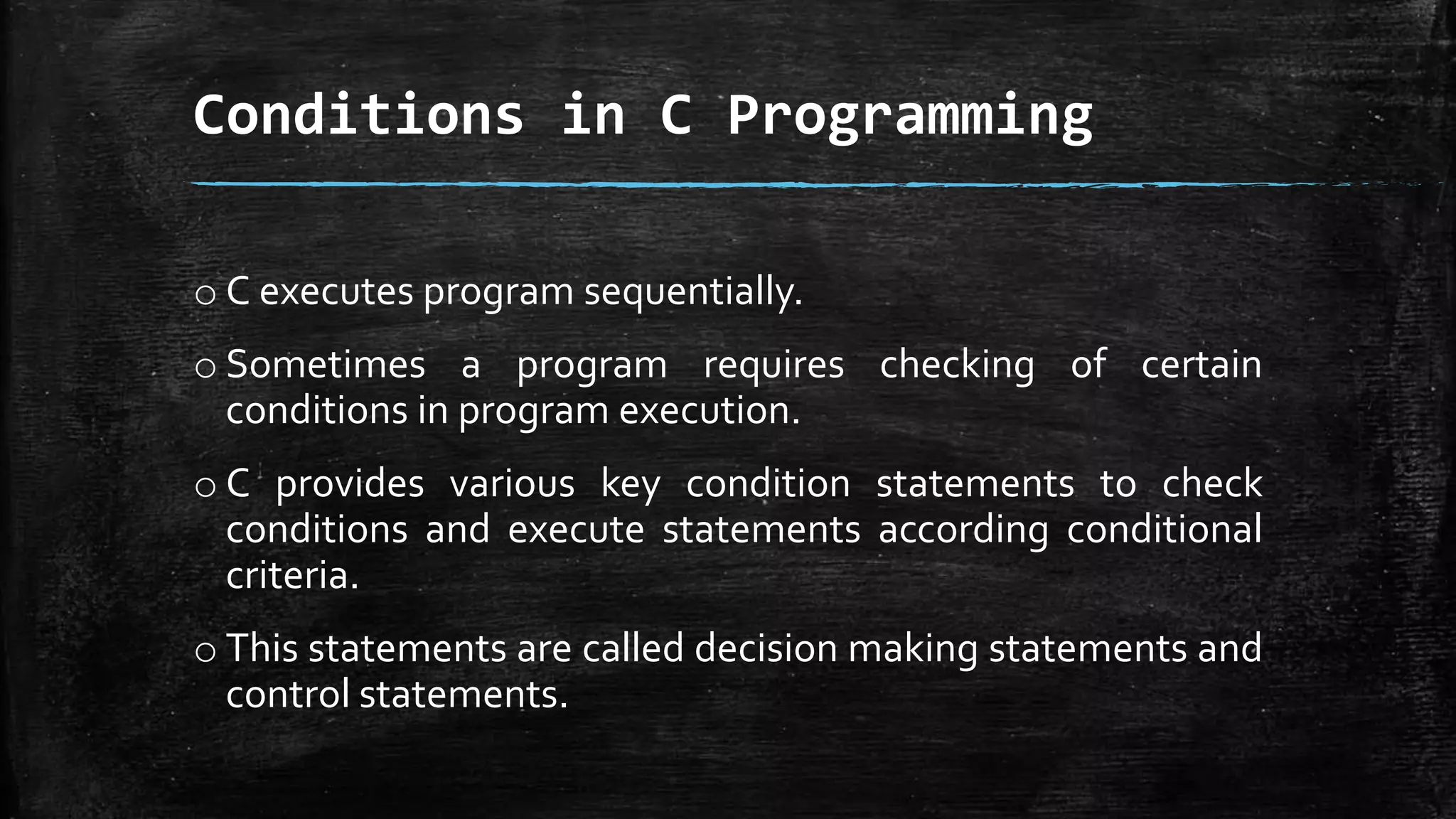 Control structure of c | PPT