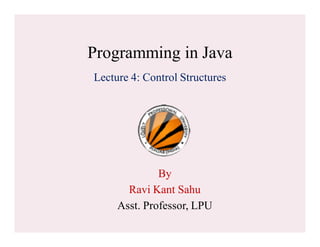 Control structures in Java | PPT