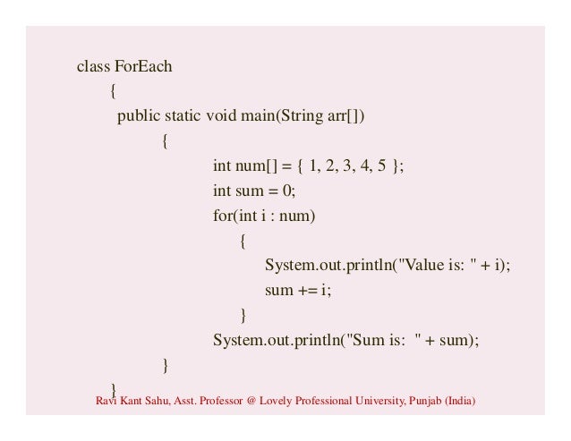 Control Structures In Java 