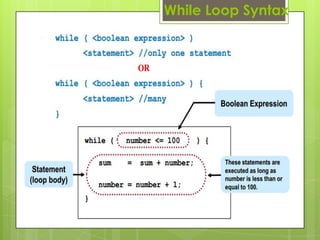Control structures | PPT