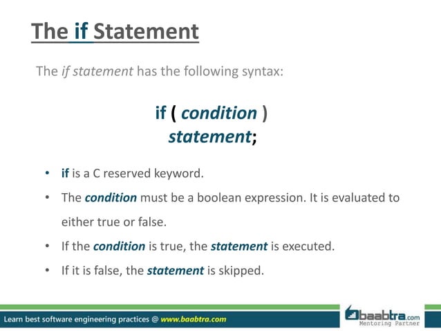 Control structures in C | PPTX | Programming Languages | Computing