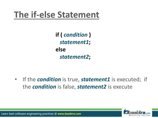 Control structures in C | PPTX