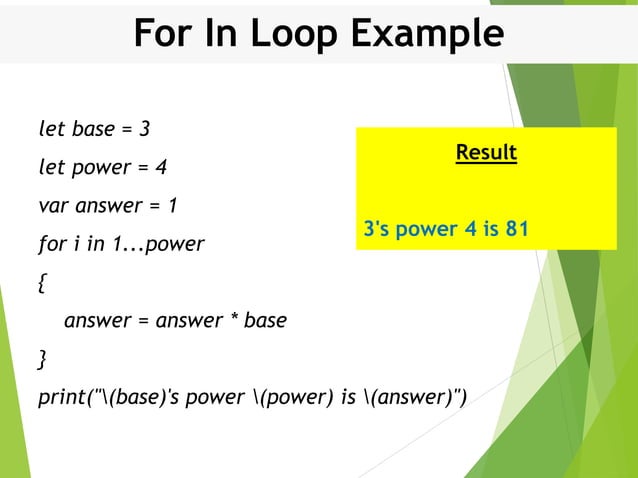 Control structures IN SWIFT | PDF