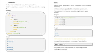 control structures | PPTX | Programming Languages | Computing