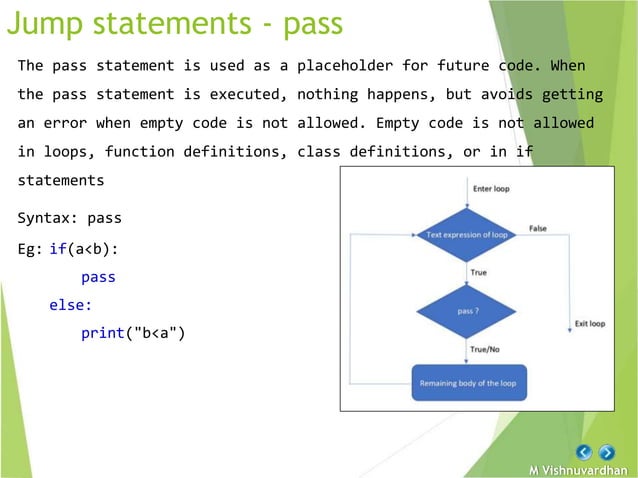 Python Control Structures Pptx