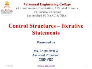 Control structures2_ppt_Control flow statements | PPT