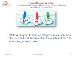 Control structures2_ppt_Control flow statements | PPT