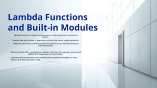 Control Structures and Functions........ | PPTX