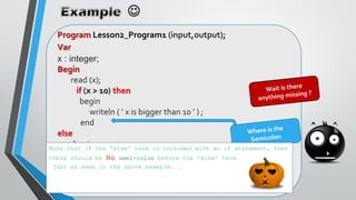 Control structures c2 c3 | PPT