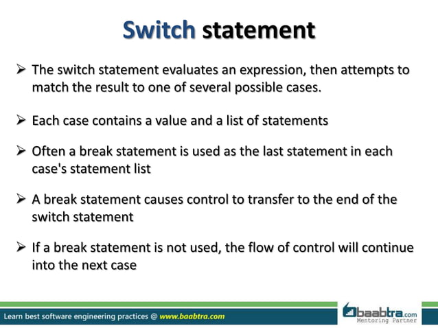 Control structures in c | PPTX