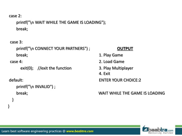 Control structures in c | PPTX