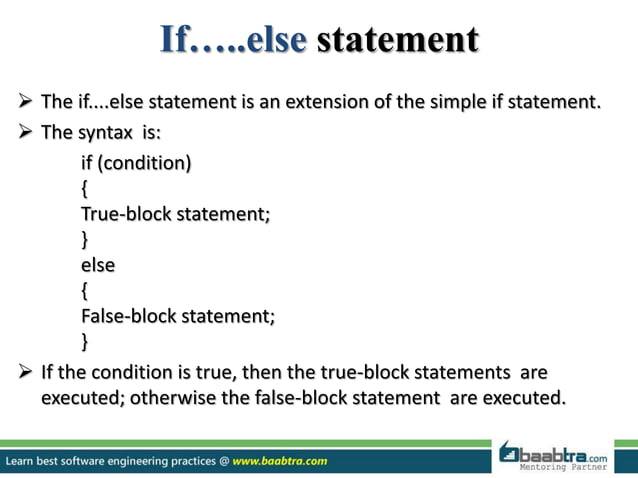Control structures in c | PPTX
