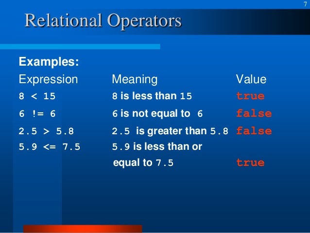 Control structures in C++ Programming Language