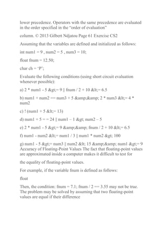 C/C++ programming language Something Great/tutorialoutletdotcom | PDF