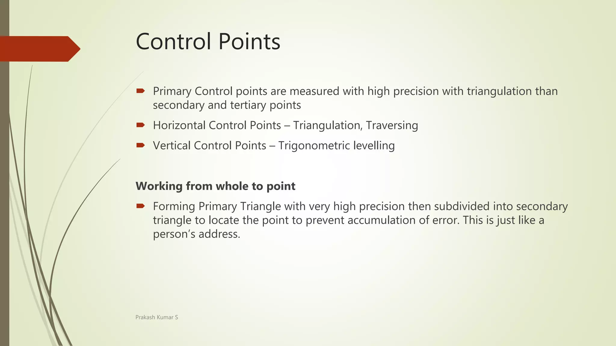 Control surveying | PPSX
