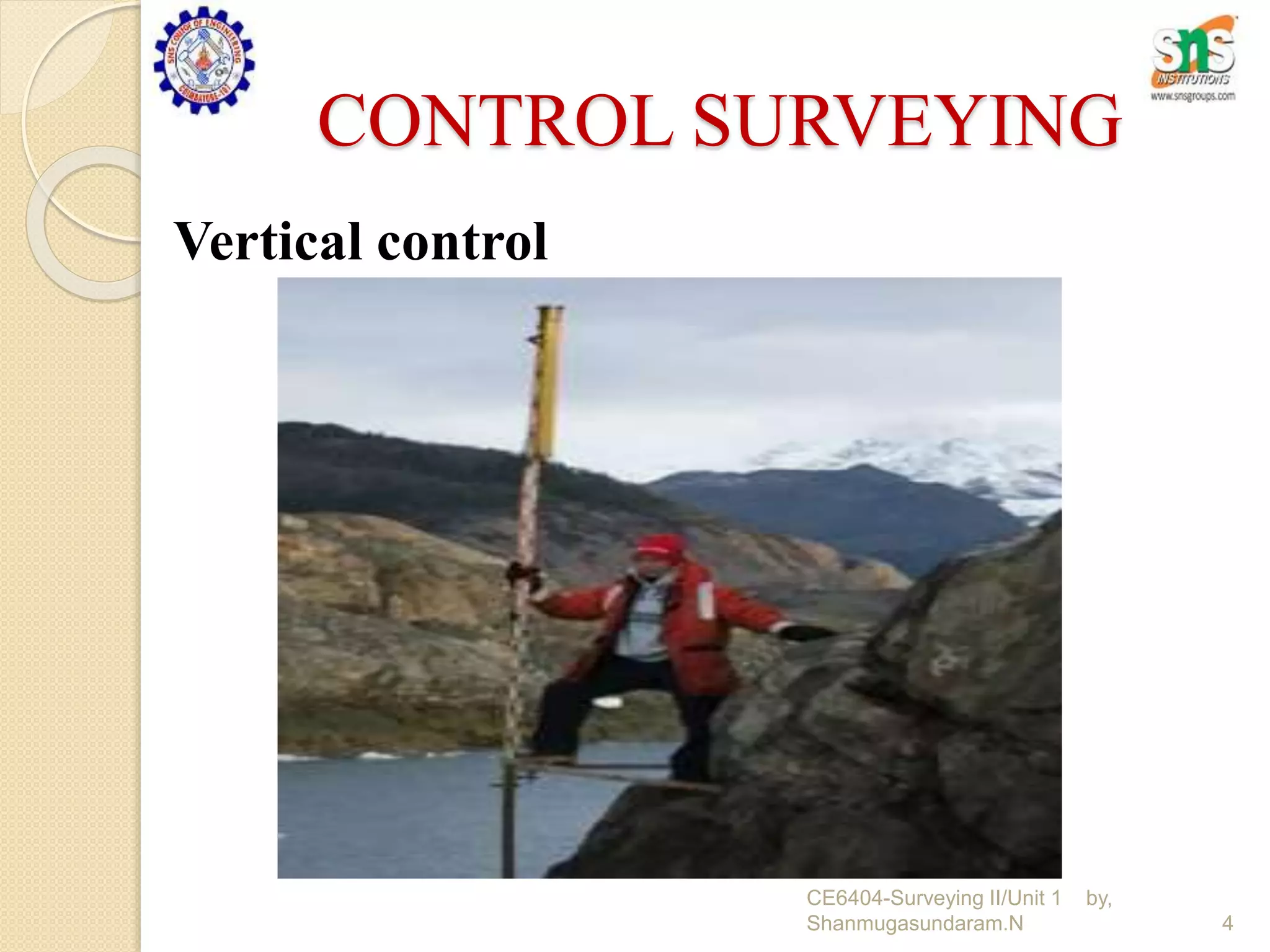 Control surveying | PPTX