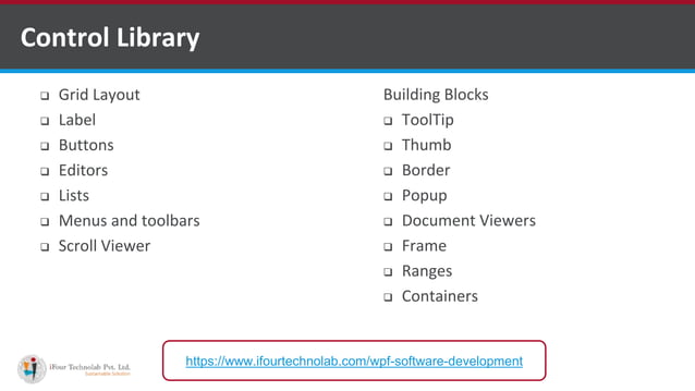 Controls Use in Windows Presentation Foundation (WPF) | PPTX | Desktop Publishing | Computer ...