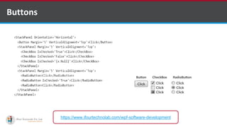 Controls Use in Windows Presentation Foundation (WPF) | PPTX