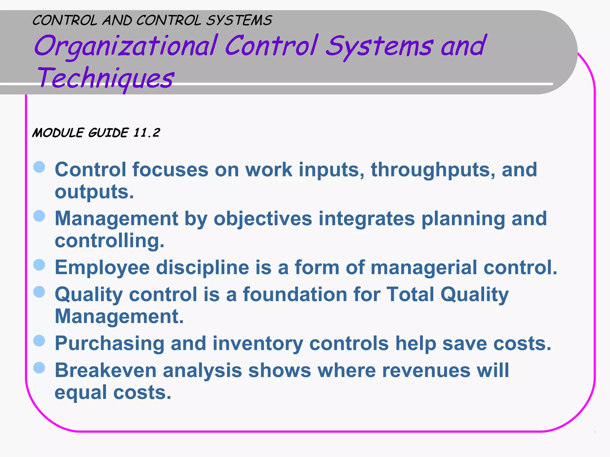 Control system | PPT