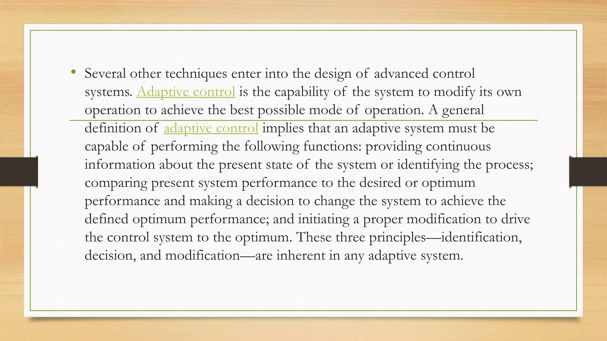 Control system | PPTX